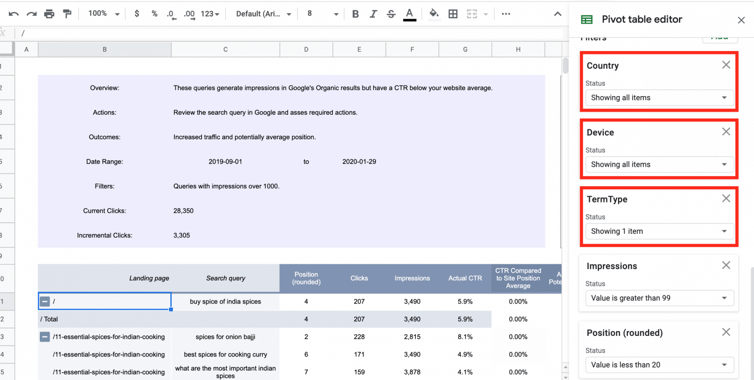 3 SEO Quick Wins (Report Templates to Spot Them) & Action Tips ...
